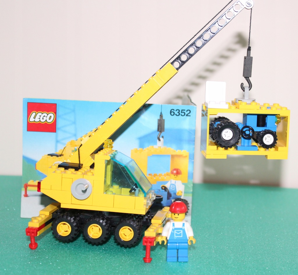 LEGO 6352 INSTRUKCJA DŹWIG - 7805846962 - oficjalne archiwum Allegro