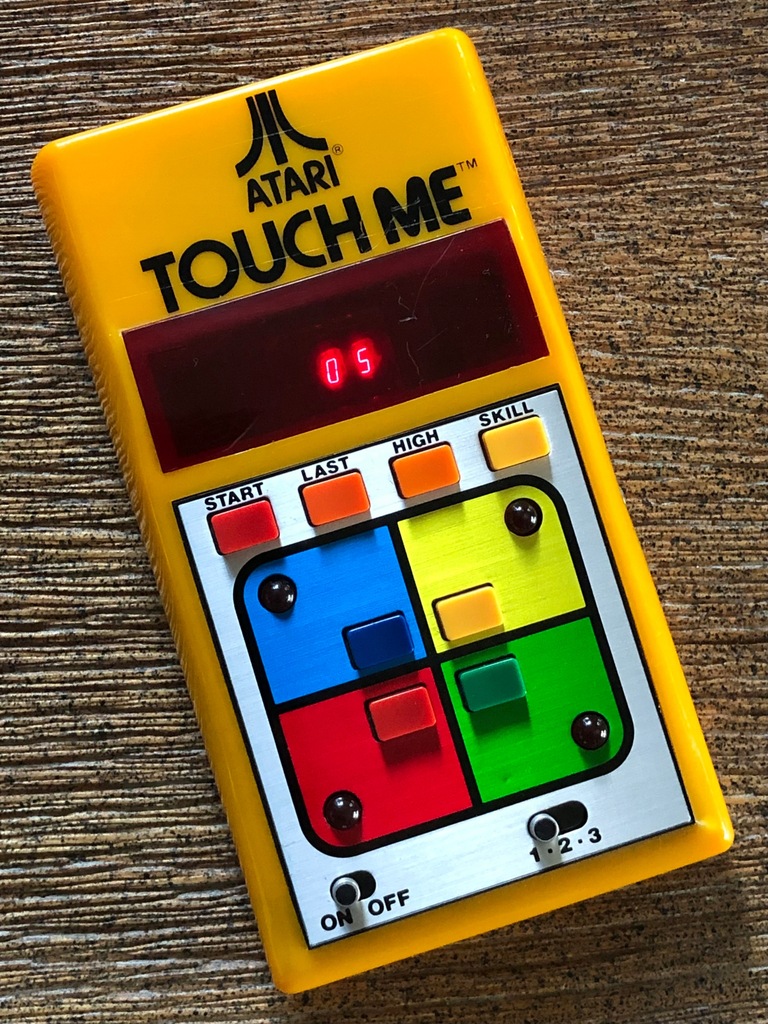 ATARI TOUCH ME gra retro 1978 handheld Simon Says - 12657393918 ...