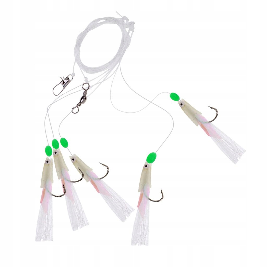 Flasher Rig Rigs Cod Bass Barbed - 13724702302 - oficjalne archiwum Allegro