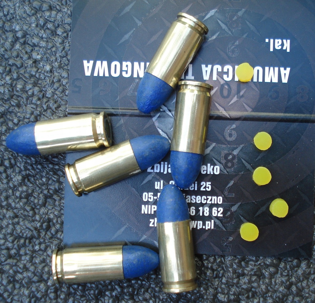 SUPER ZBIJAKI 9mm 9x19 LUGER PARABELLUM +GRATIS - 7707964715 ...