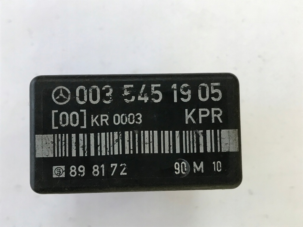 Moduł przekaźnik Mercedes W201 W124 OE 0035451905 - 11889172434 ...