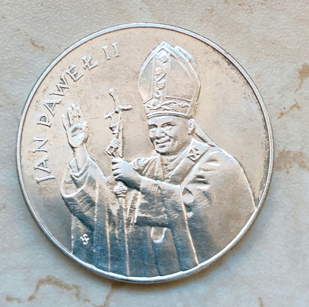 Jan Paweł II Kolekcja moneta srebrna 10000zł 1987r - 14830599073 ...