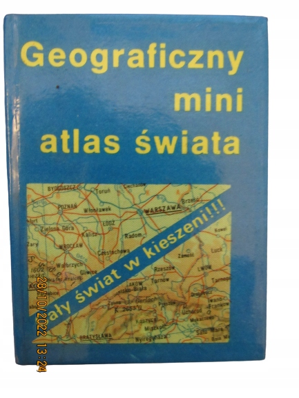 Geograficzny mini atlas świata - 12816409058 - oficjalne archiwum Allegro