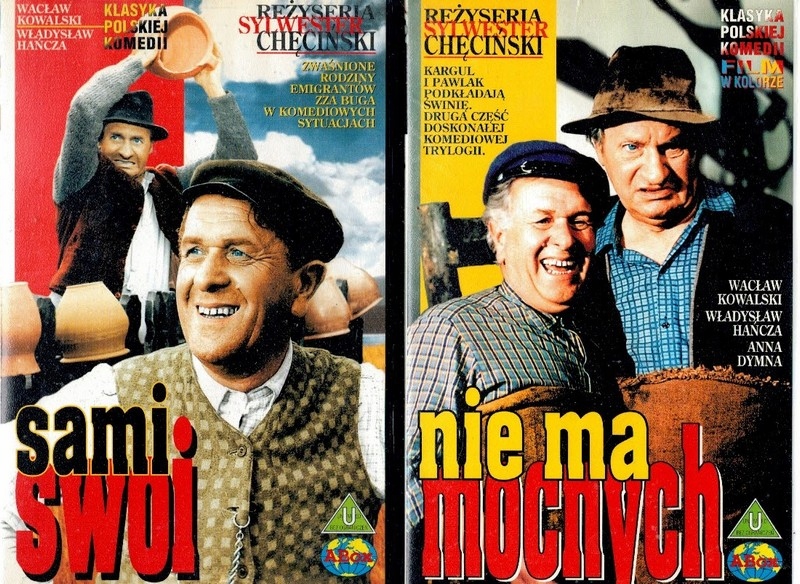 Sami swoi Nie ma mocnych kaseta VHS wideo - 8222451489 - oficjalne ...