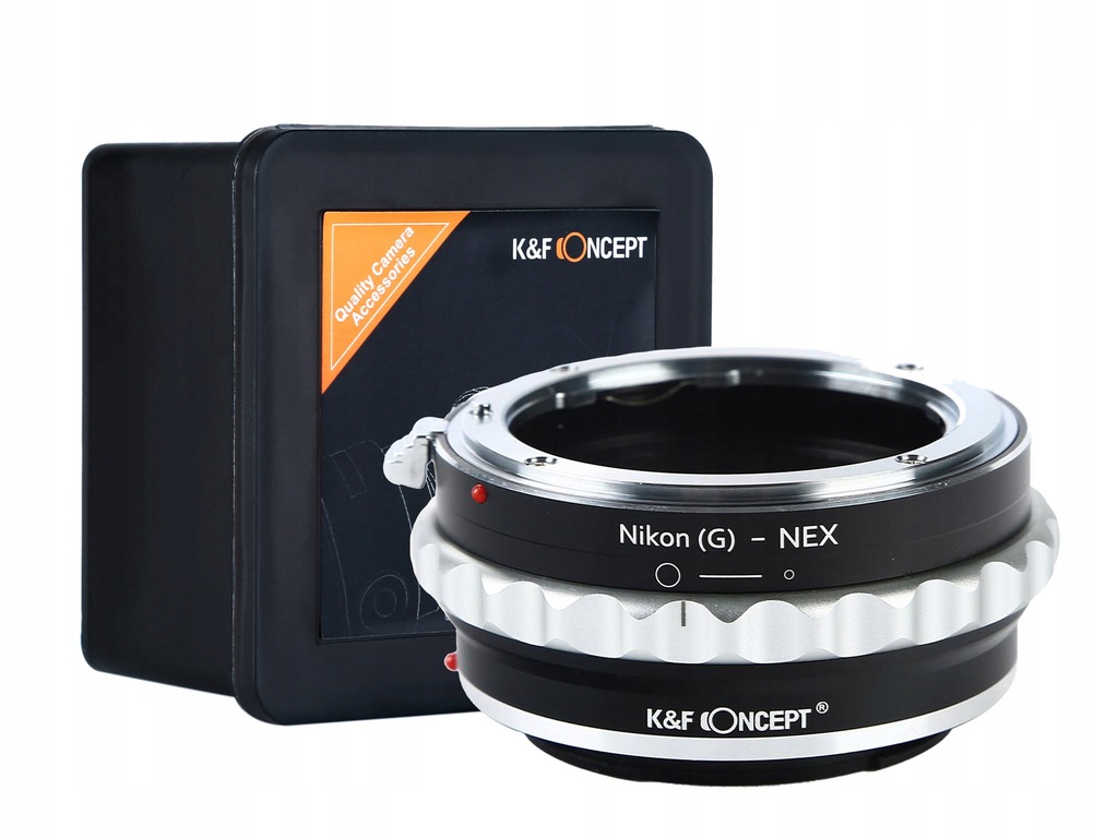 K&F adapter Sony NEX E-mount - Nikon (G) - 7646079466 - oficjalne ...