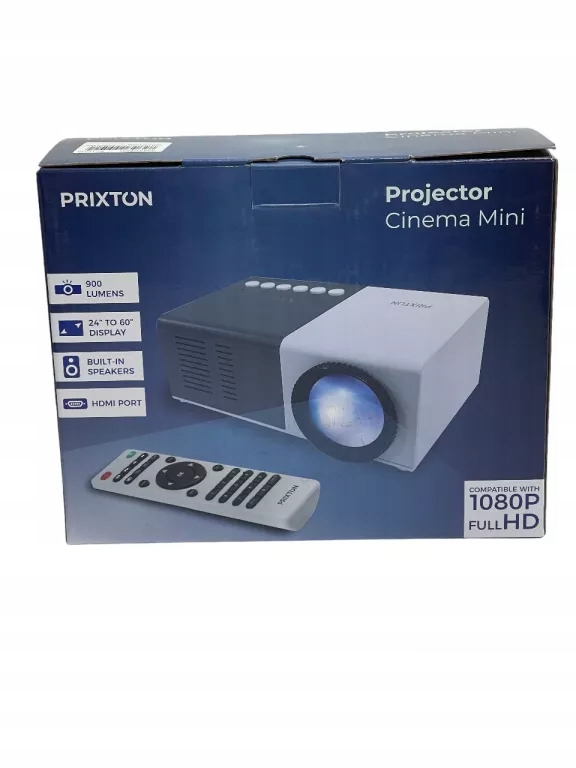 PROJECTOR CINEMA MINI PRIXTON - 13610270903 - oficjalne archiwum Allegro
