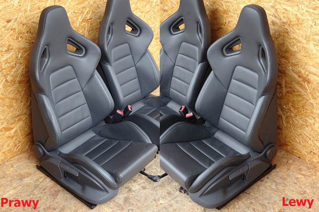 FOTELE RECARO MOTORSPORT GOLF V VI R32 SCIROCCO R - 7546083493 ...