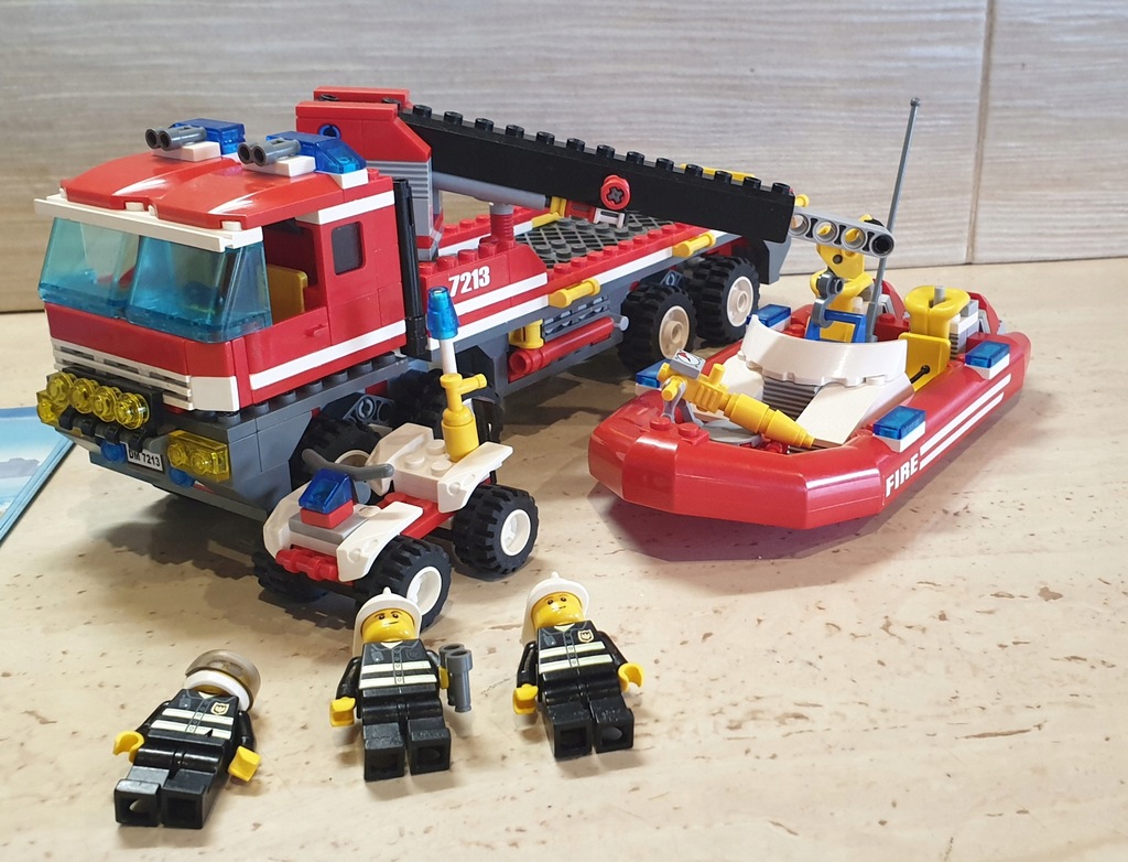 LEGO City Off-Road Fire Truck & Fireboat 7213 - 9929249720 - oficjalne ...