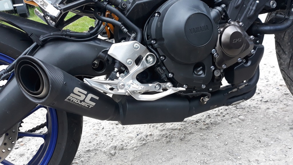 tłumik wydech SC-Project Yamaha MT-09 MT09 - 9347369163 - oficjalne ...
