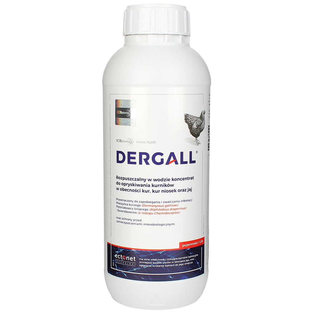 DERGALL 1 L na ptaszyńca i inne pasożyty ptaków - 7514954898 ...