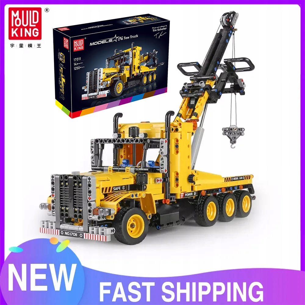 Mould king Technic Tow Truck Building Blocks kit - 14735767563 ...