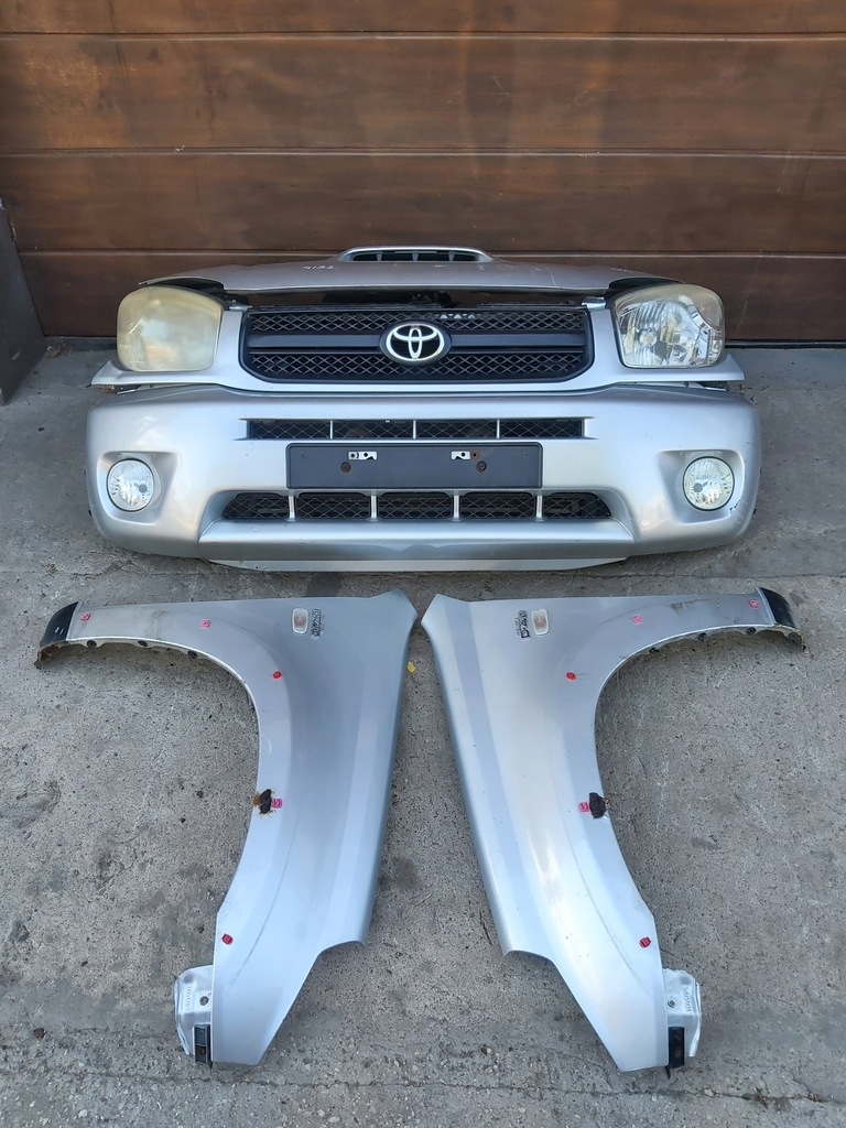 Toyota Rav4 II kompletny przód zderzak maska pas - 12486650477 ...