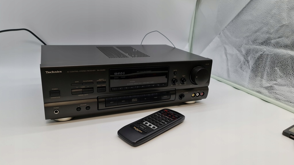 Technics SA-GX280 Amplituner Stereo+Pilot Oryginał - 10690523667 - oficjalne archiwum Allegro