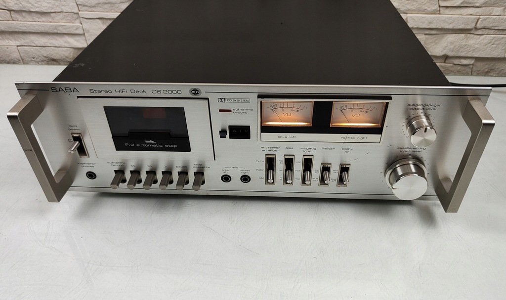 SABA CS-2000 Magnetofon Kasetowy Vintage - 12586213905 - oficjalne ...