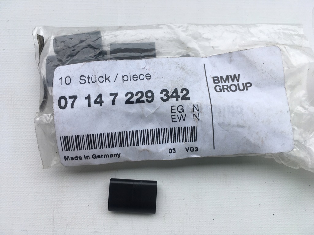 BMW 07147229342 Klamra USZCZELKI F18 F11 F10 - 8144213306 - oficjalne ...