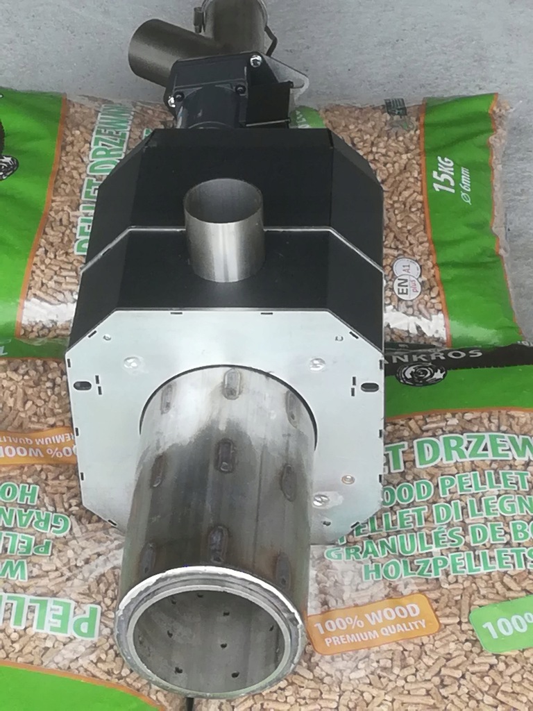 Palnik obrotowy Kipi 16 kW na pellet i agropellet - 12191938825 ...