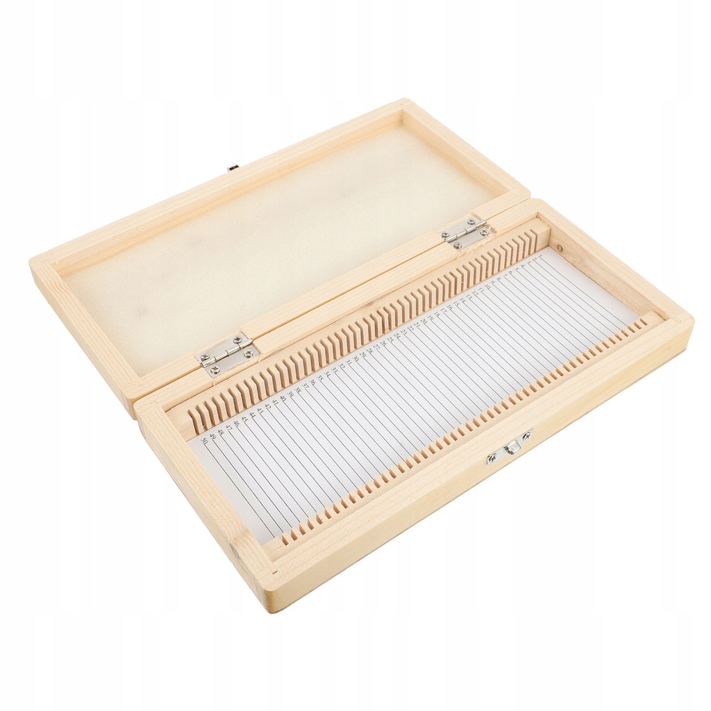 Slide Box Tiny Containers Wooden Microscope - 14595225078 - oficjalne ...