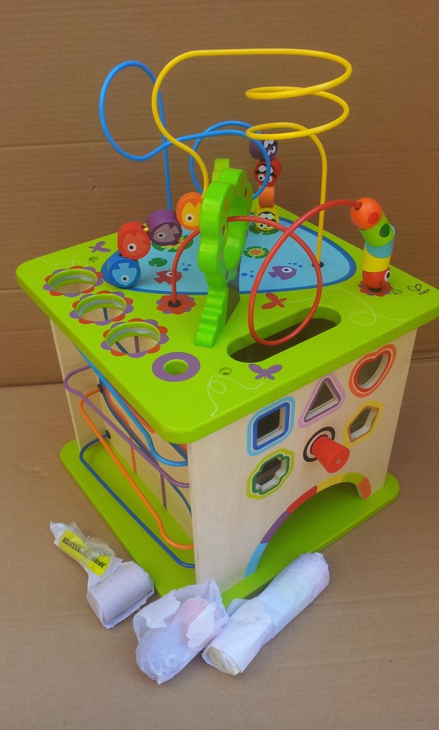 HAPE E1810 DUŻA KOSTKA EDUKACYJNA MOTORYCZNA - 7450756722 - oficjalne ...