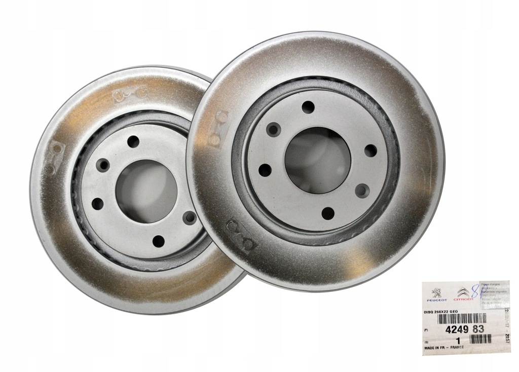 Citroen C4, C4 tarcze hamulcowe 424983 ORYG - 9045162984 - oficjalne ...
