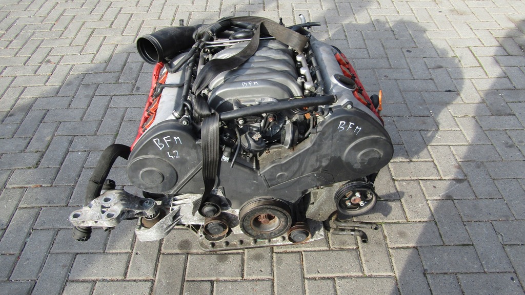 AUDI A8 D3 4.2 BFM SILNIK KOMPLETNY @@ - 12849958657 - oficjalne ...