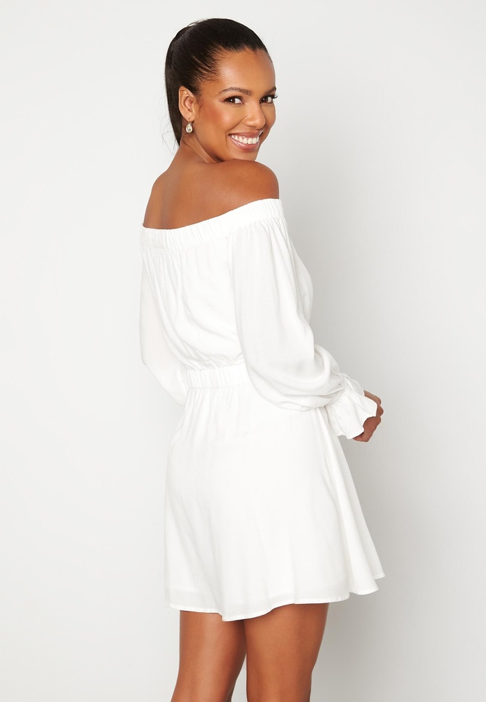 L78704 R03 SUKIENKA HISZPANKA BIAŁA BUBBLEROOM 42 - 13482808085 ...