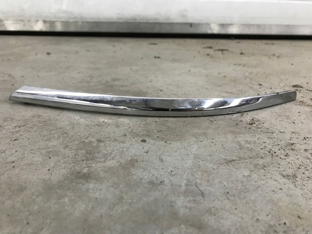 OPEL ASTRA J - PRAWA TYLNA LISTWA / CHROM ZDERZAKA - 7752071435 ...