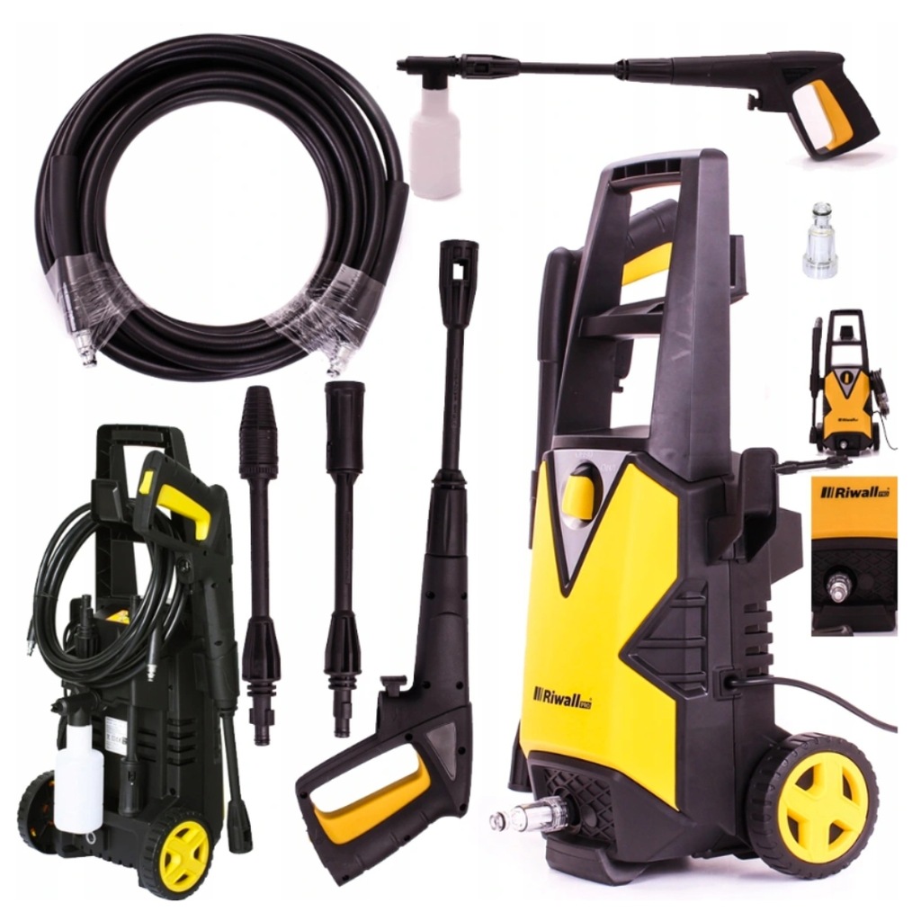 SAMOSSĄCA MYJKA CIŚNIENIOWA RIWALL 230 BAR ew Turb - 13571305778 - oficjalne archiwum Allegro