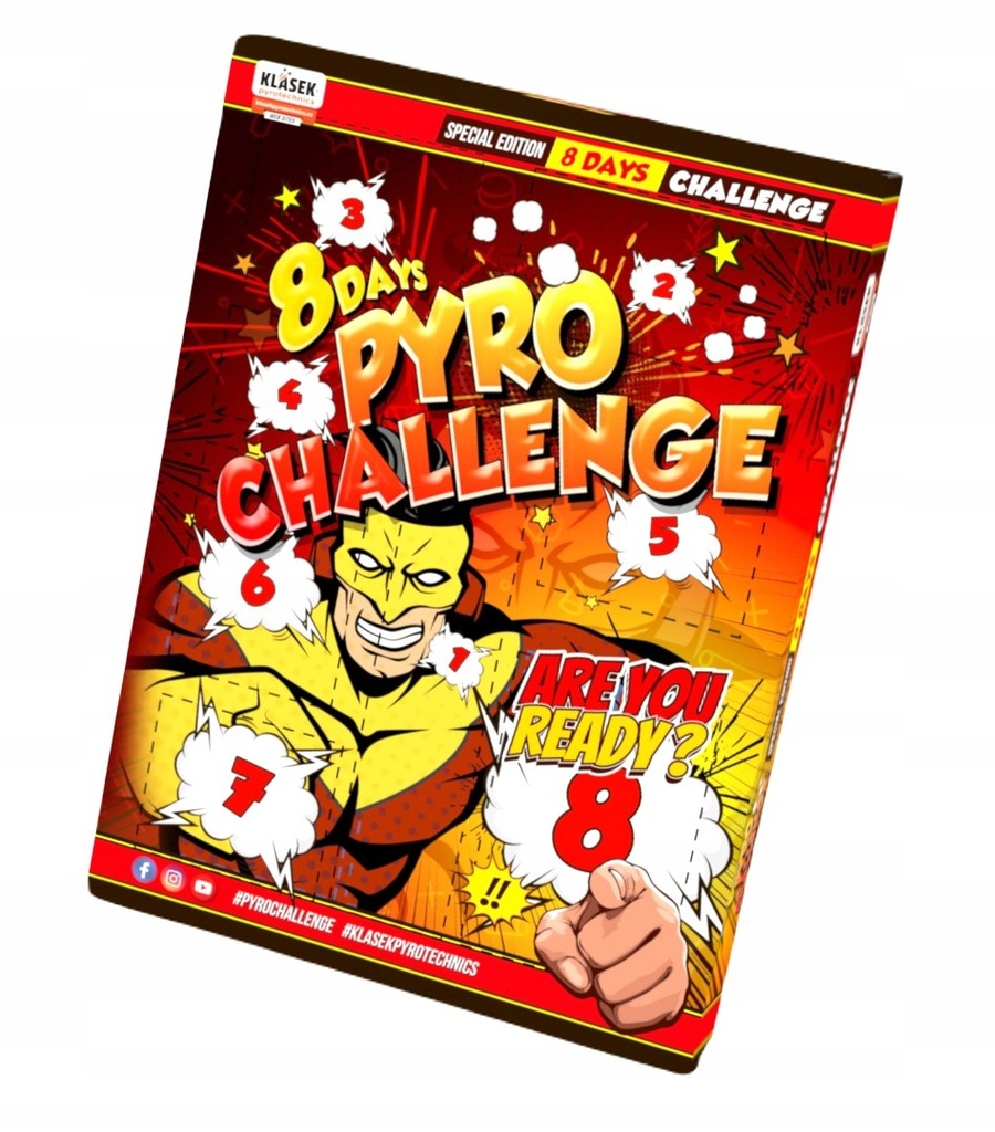 Kalendarz 8 days Pyro challenge P8DCH - GRATIS!!! - 11366986490 ...