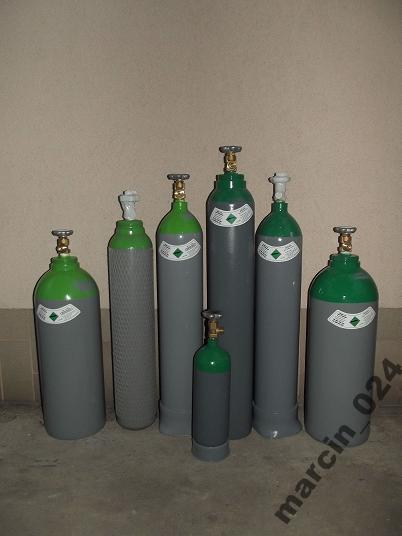 Butla Butle TLEN ARGON AZOT CO2 DWUTL. 40 50 PEŁNA - 7988804432 ...