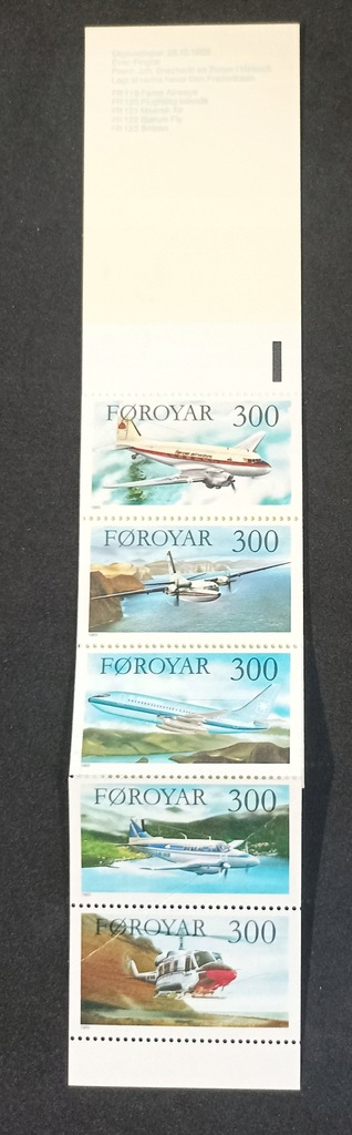 Wyspy Owcze Foroyar D389 Mi 125-129 1985r czyste. - 15079084018 ...