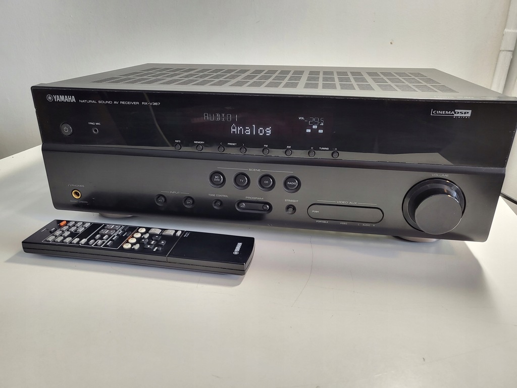 Amplituner Yamaha RX-V367 5.1 + pilot - 12459407391 - oficjalne ...