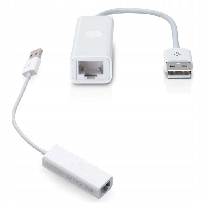 Apple Adapter USB LAN A1277 Przejściówka USB Ethernet LAN RJ45 ...