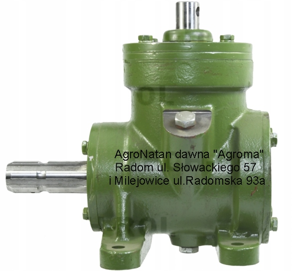 Przekładnia kątowa kompletna Rozsiewacz RNZ Rolmus - 10171449130 ...