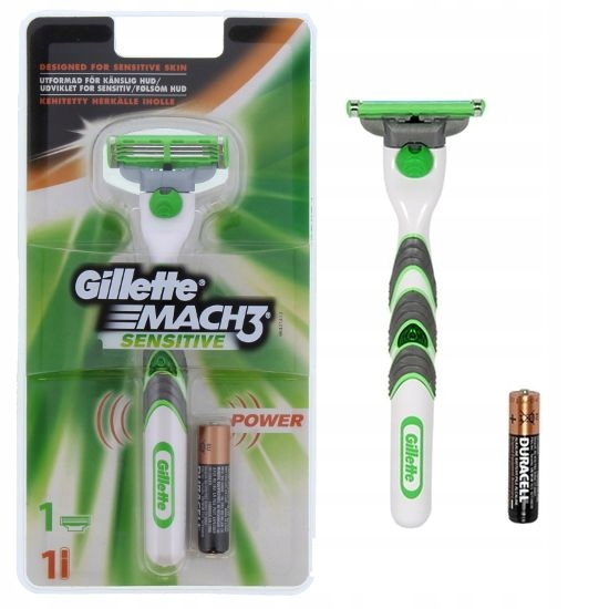 Gillette Mach3 Sensitive Power maszynka do golenia - 7748827286 ...