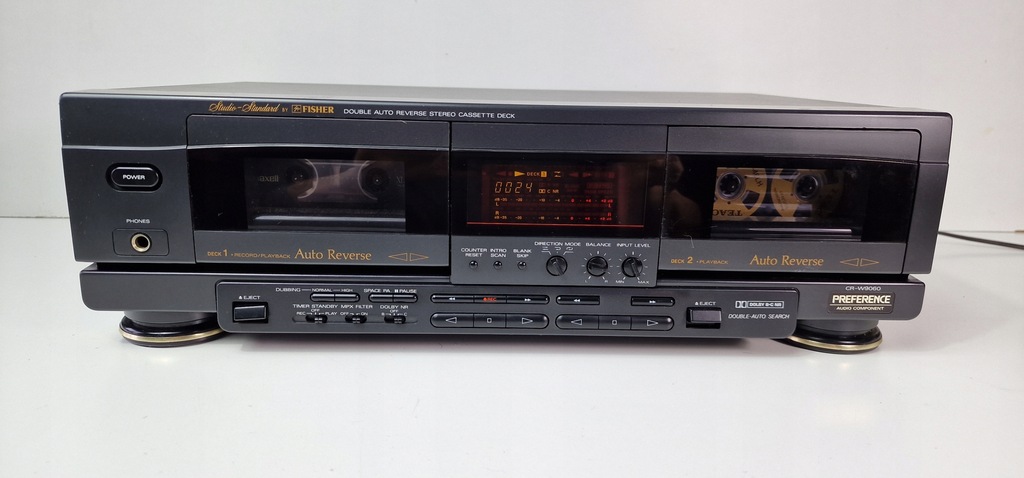 Magnetofon Fisher Studio Standard CR-W9060 deck - 13360768420 ...