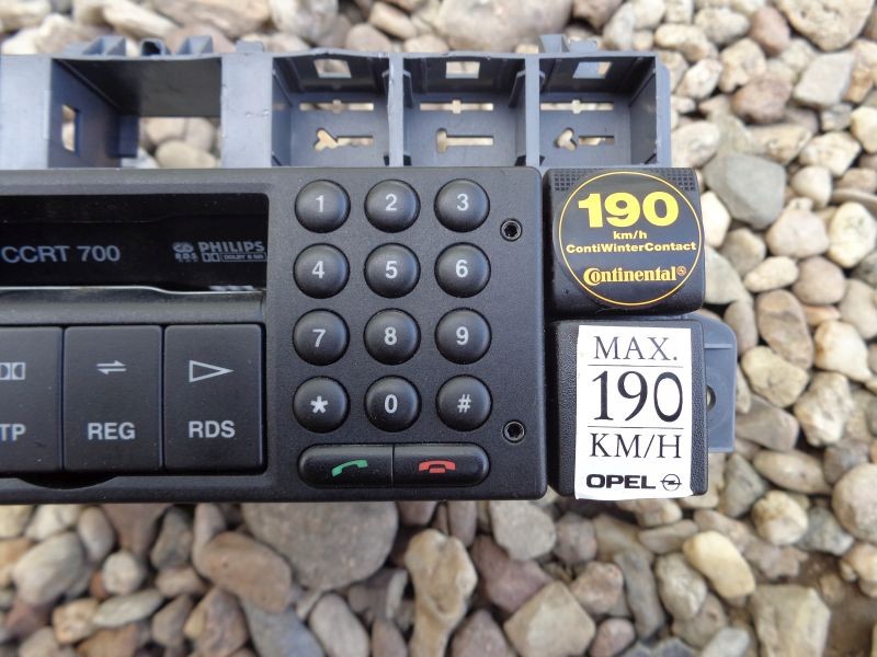 OPEL VECTRA B 01 RADIO CCRT 700 PHILIPS 24401531 - 7425585255 ...
