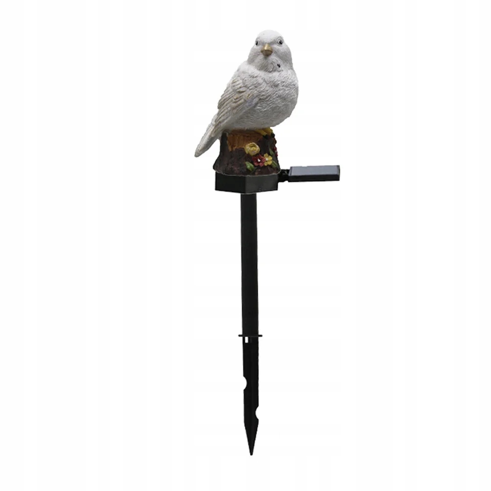 Light Patio Solar Ground Plug Bird Garden Statue - 13778062288 ...