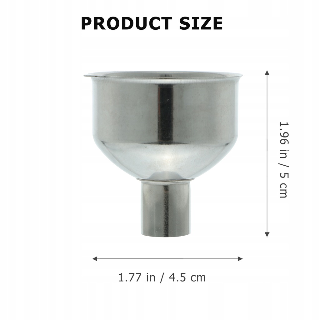 Metal Wide Mouth Funnel Stainless Steel Can 4 Pcs - 13583281736 ...