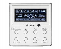 Sterownik naścienny przewodowy Gree Wired Controller XK117 biały ...