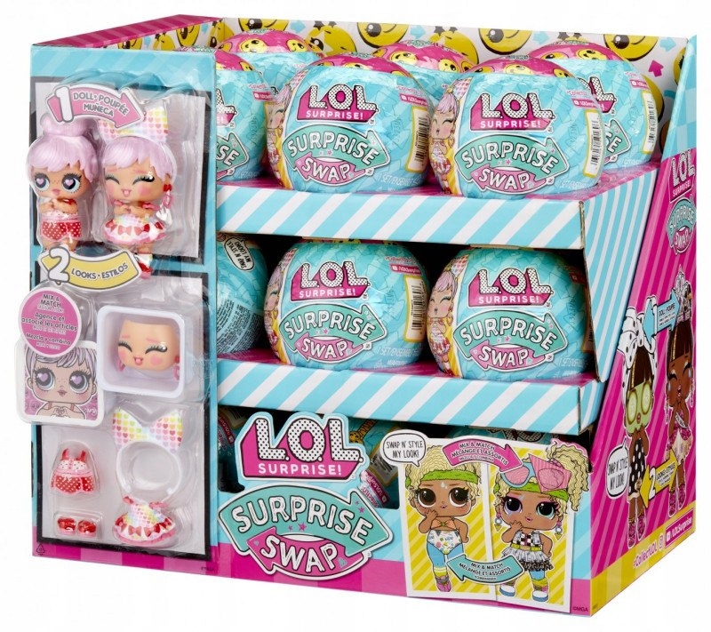 L.O.L. Surprise Surprise Swap Tot Zmieniające Twarze - 14872318057 - oficjalne archiwum Allegro