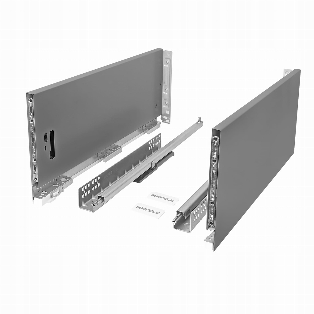 Szuflada HAFELE Alto Slim Q L-500 Niska antracyt - 13027931324 ...