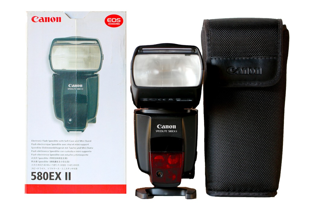 Canon 580 EX II Speedlite w doskonałym stanie - 12245781062 - oficjalne ...