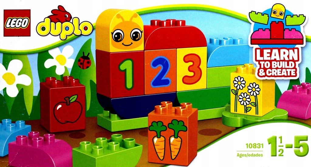 LEGO DUPLO MOJA PIERWSZA GĄSIENICZKA (10831) (KLOC - 10983175939 ...