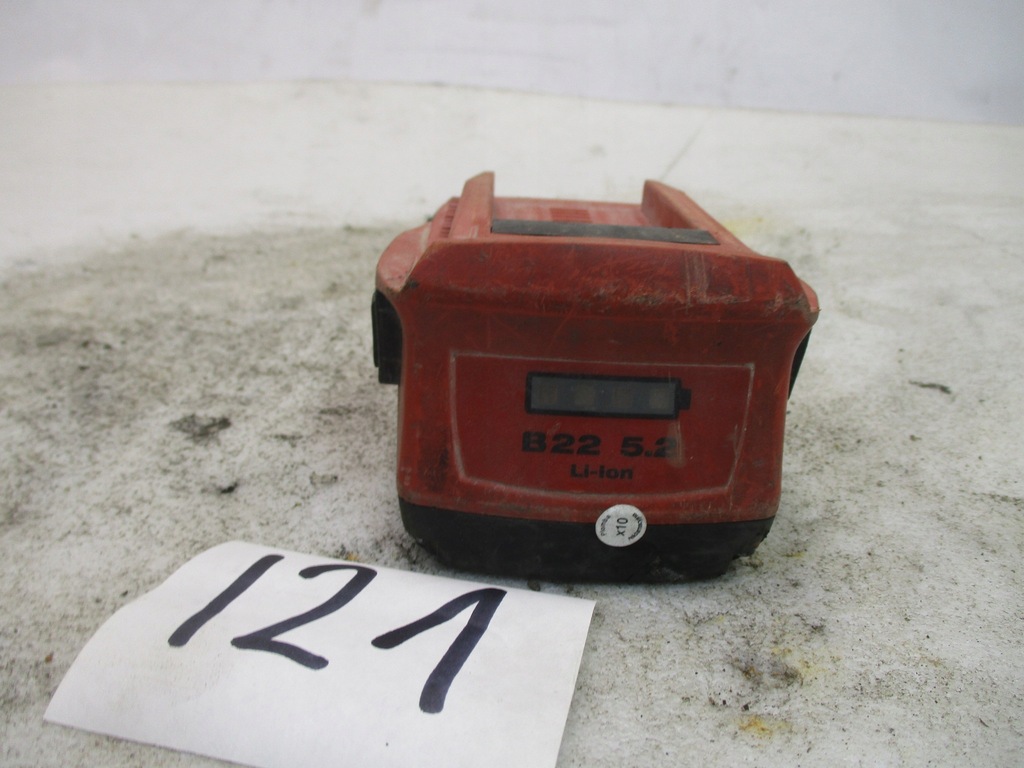 BATERIA AKUMULATOR HILTI B22/5.2 LI 22V 5.2AH - 11965965398 - oficjalne archiwum Allegro