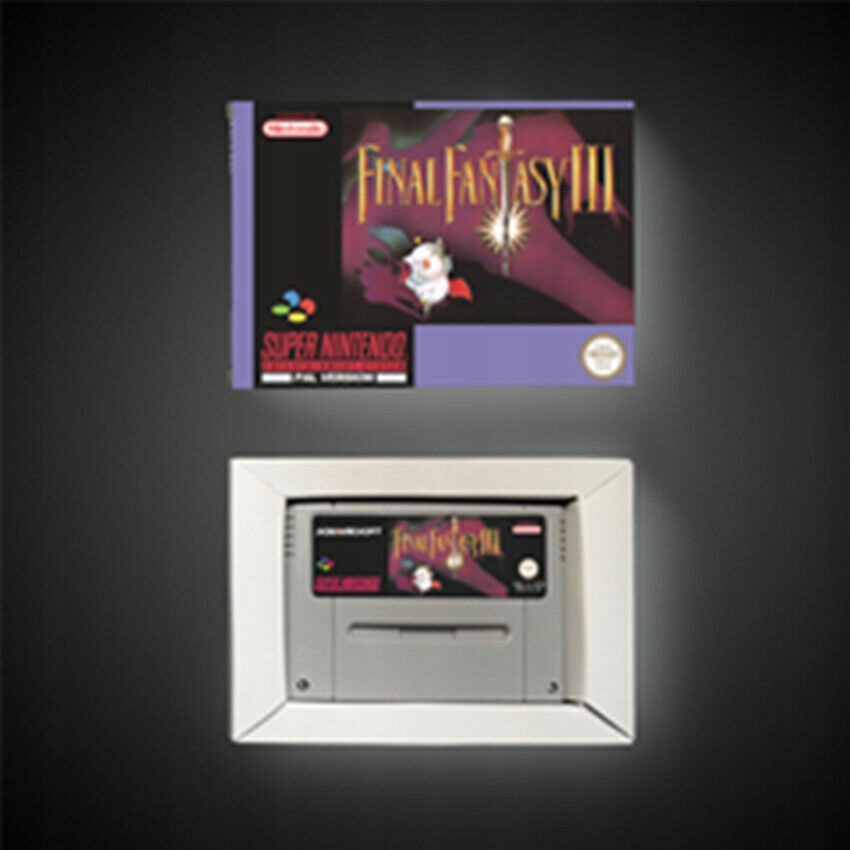FINAL FANTASY 3 III SUPER NINTENDO SNES PAL - 8684054389 - oficjalne archiwum Allegro