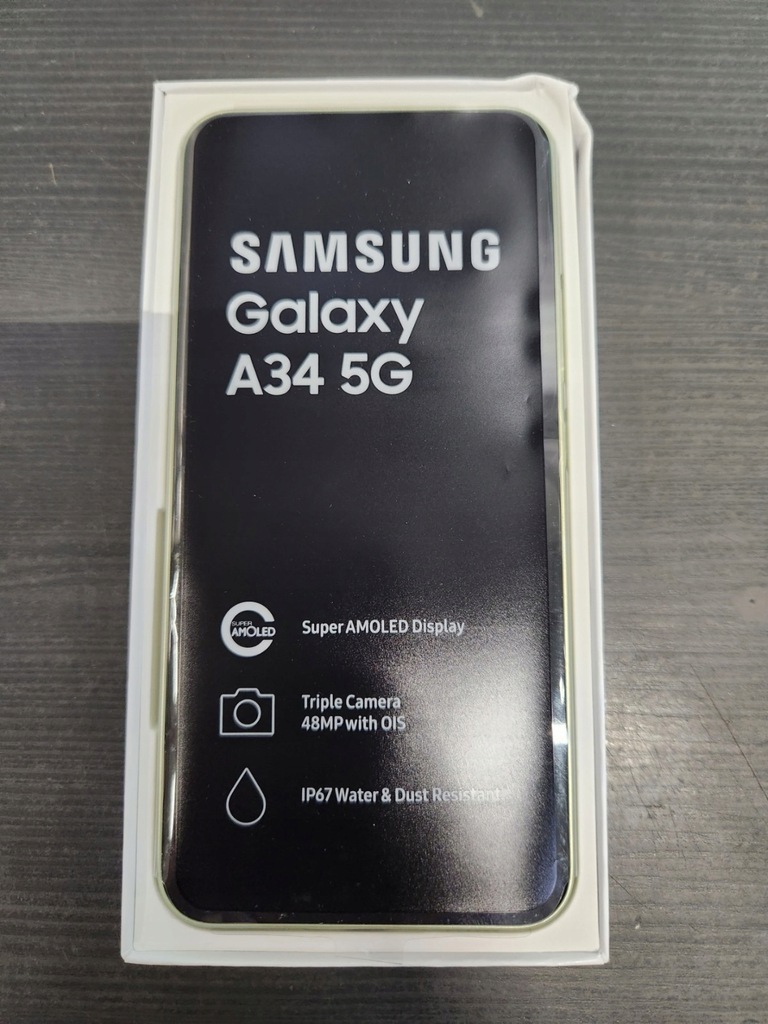 Samsung A346E/DS A34 5G 8GB/256GB Zielony E762 - 14168054070 ...