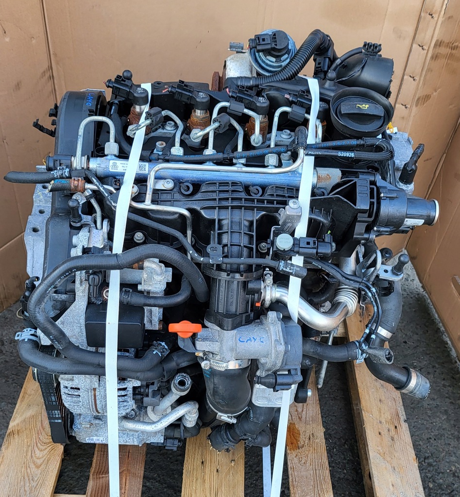 SILNIK KOMPLETNY VW AUDI SKODA SILNIK CAY CAYC 1,6 - 12818099953 ...