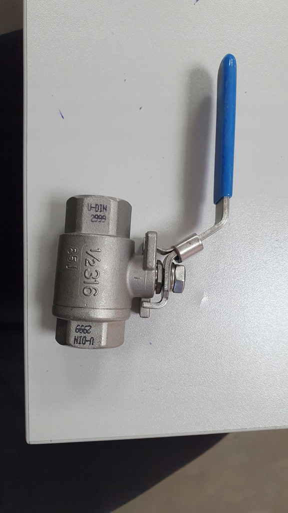 Zawór kulowy NIERDZEWNY 2cz-1'' - 12574635595 - oficjalne archiwum Allegro