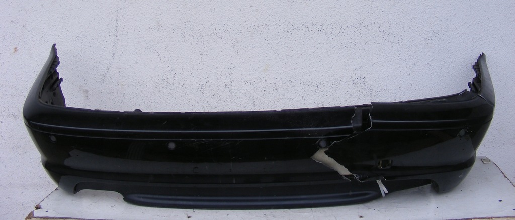 BMW E46 ZDERZAK TYŁ TYLNI COUPE CABRIO M-PAKIET USZKODZONY ZŁAMANY !!! - 15191997740 - oficjalne ...