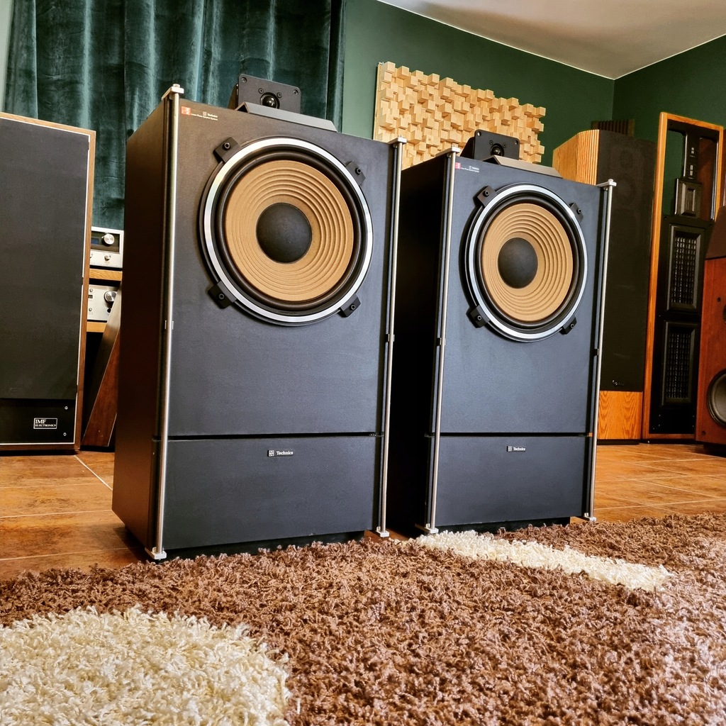 TECHNICS SB-6000 2 x 100W, 93dB ,SUPER BRZMIENIE,świetne również do lampy - 14047387607 ...